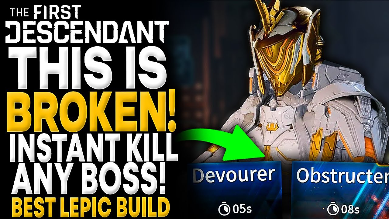 The First Descendant - THIS IS BROKEN! [Best Endgame Lepic Build] The ...