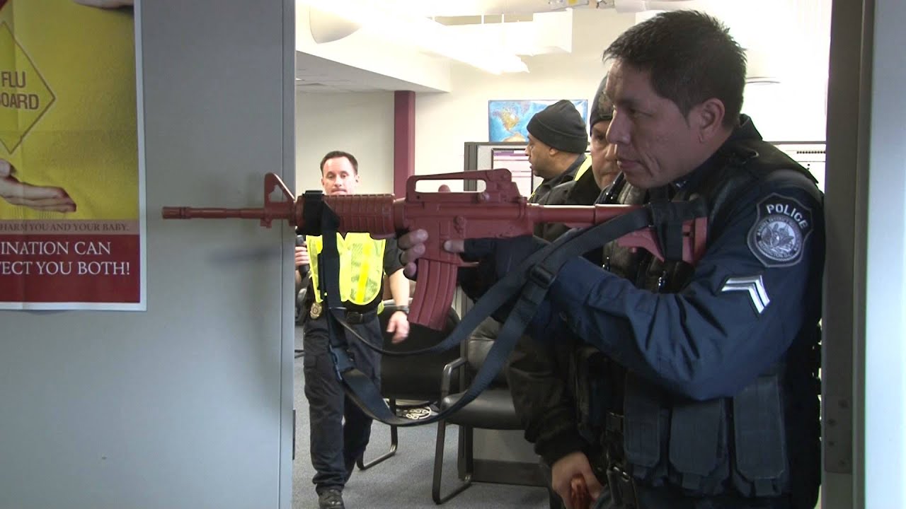 Active-Shooter Exercise at Joint Base Anacostia-Bolling - YouTube