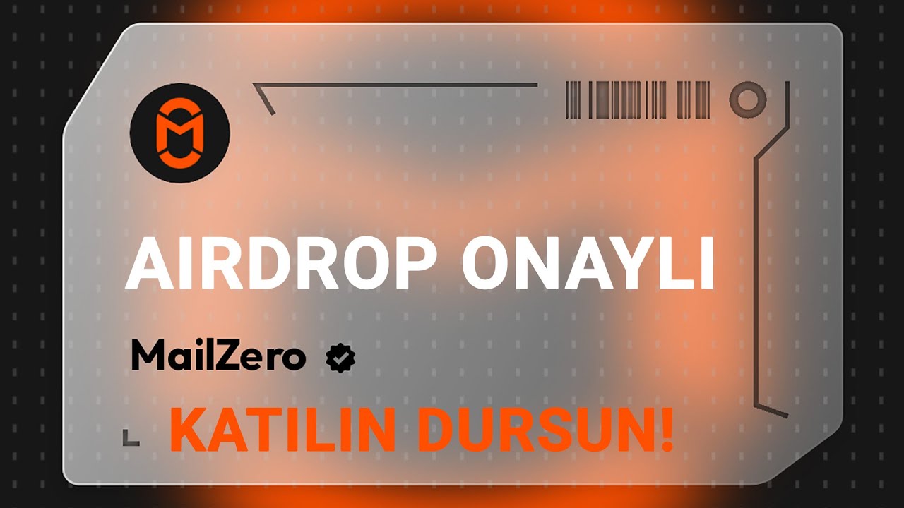 Mail Zero Airdrop Onaylı / Bir Taşta 2 Kuş / Katılın Dursun! #mailzero #airdrop #mailtoken - YouTube