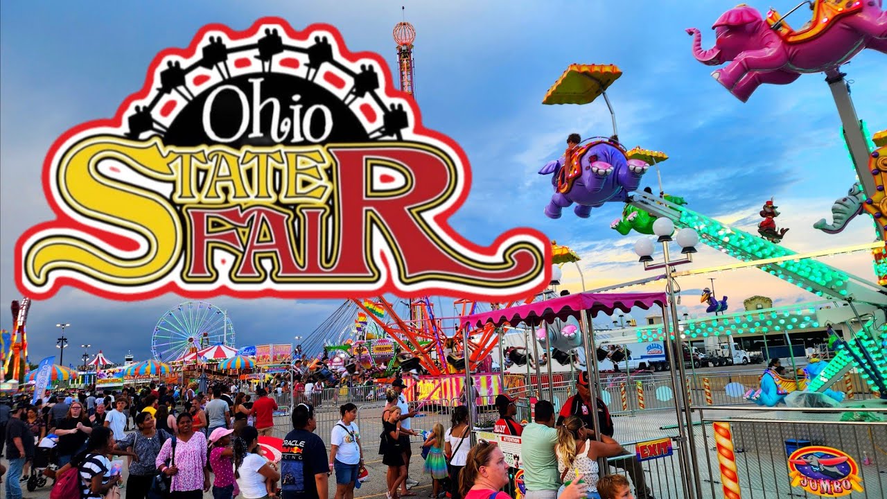 OHIO STATE FAIR 2025 w / Catherine Hickland Weird Foods & 15ft Talking ...