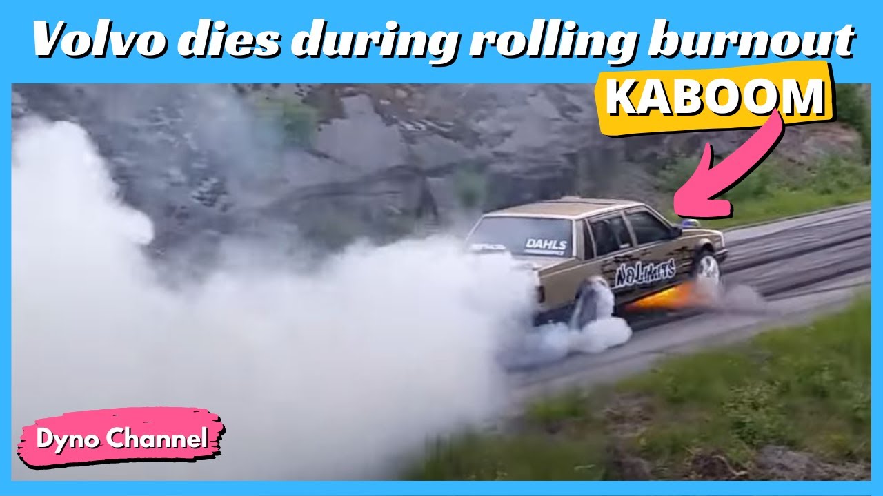 R.I.P - Extreme Tuned Volvo EXPLODES - YouTube