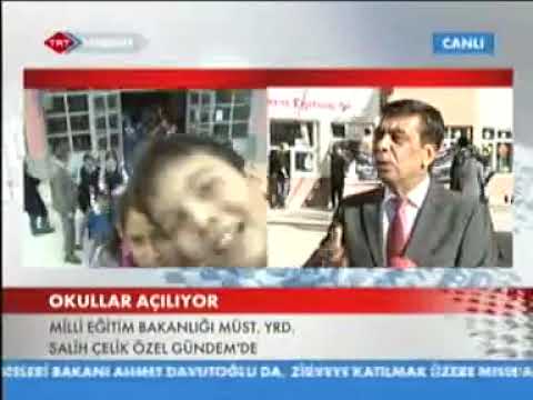 TRTHABER Salih Çelik Okullar Açılıyor
