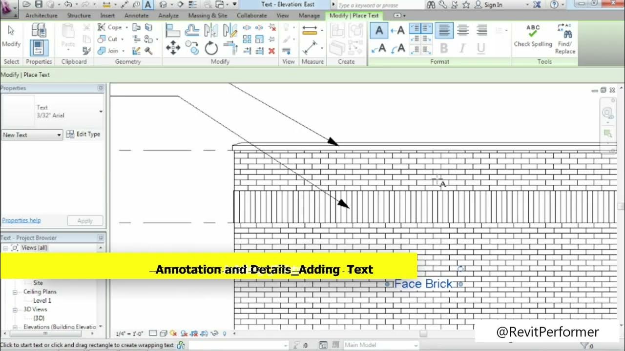 Revit Architecture:Tutorial:Annotation & Details:Dimensions_Symbols_Callout_Components_Using ...