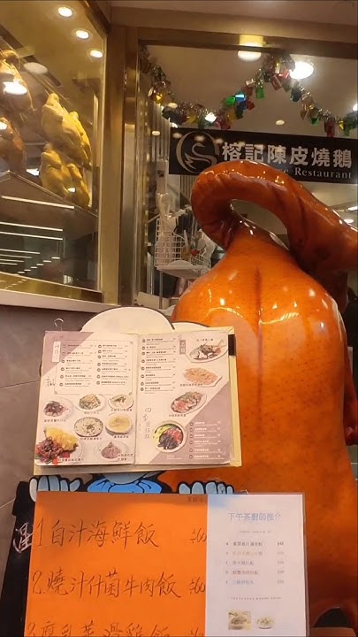 202403 Rongji Roast Goose Restaurant榕記陳皮燒鴨 @ Hong Kong, Tsim Sha Tsui, Chatham Rd - YouTube