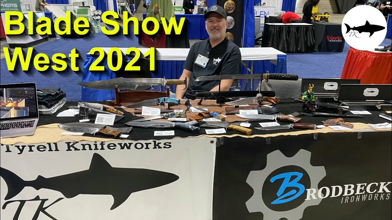 Tyrell Knifeworks at Blade Show West - YouTube