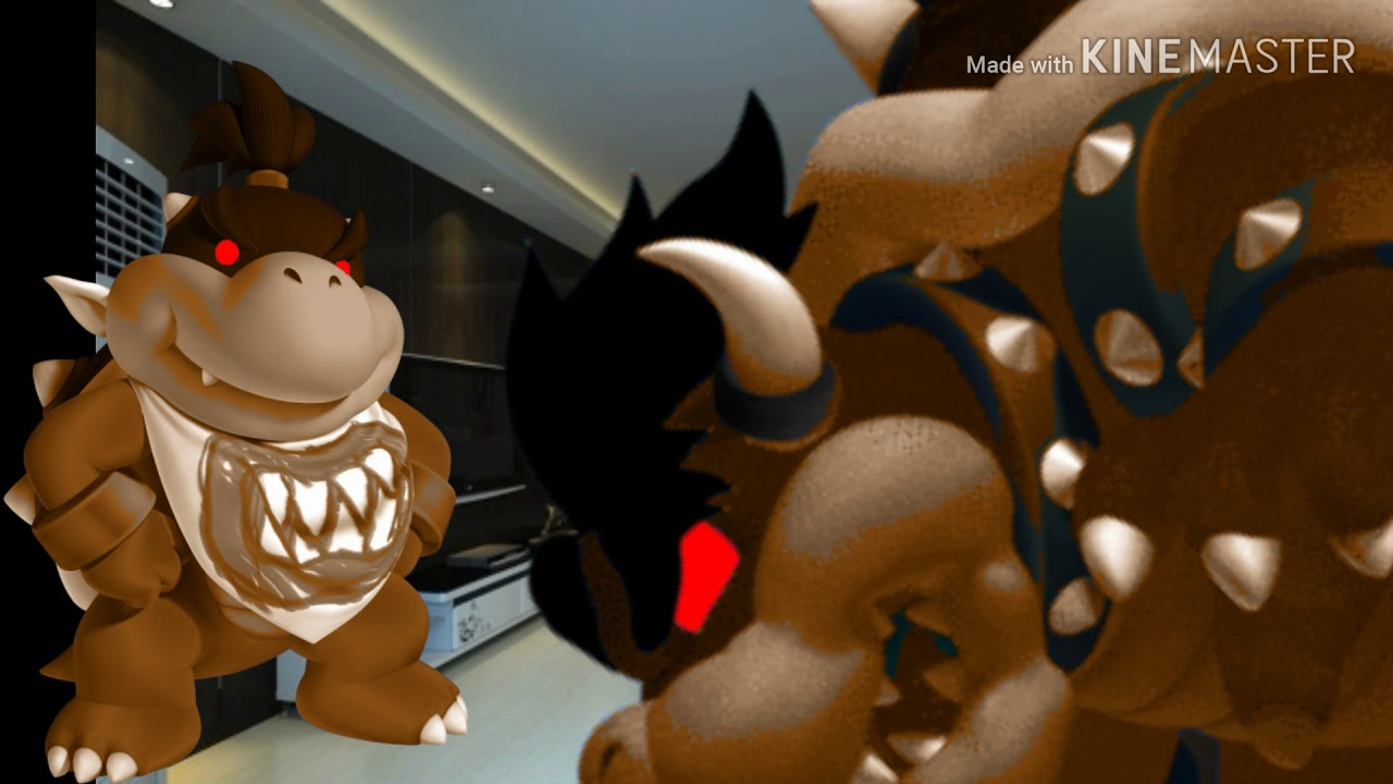 Dark Chocolate Bowser Jr. Says No DiamondCounter/Grounded - YouTube