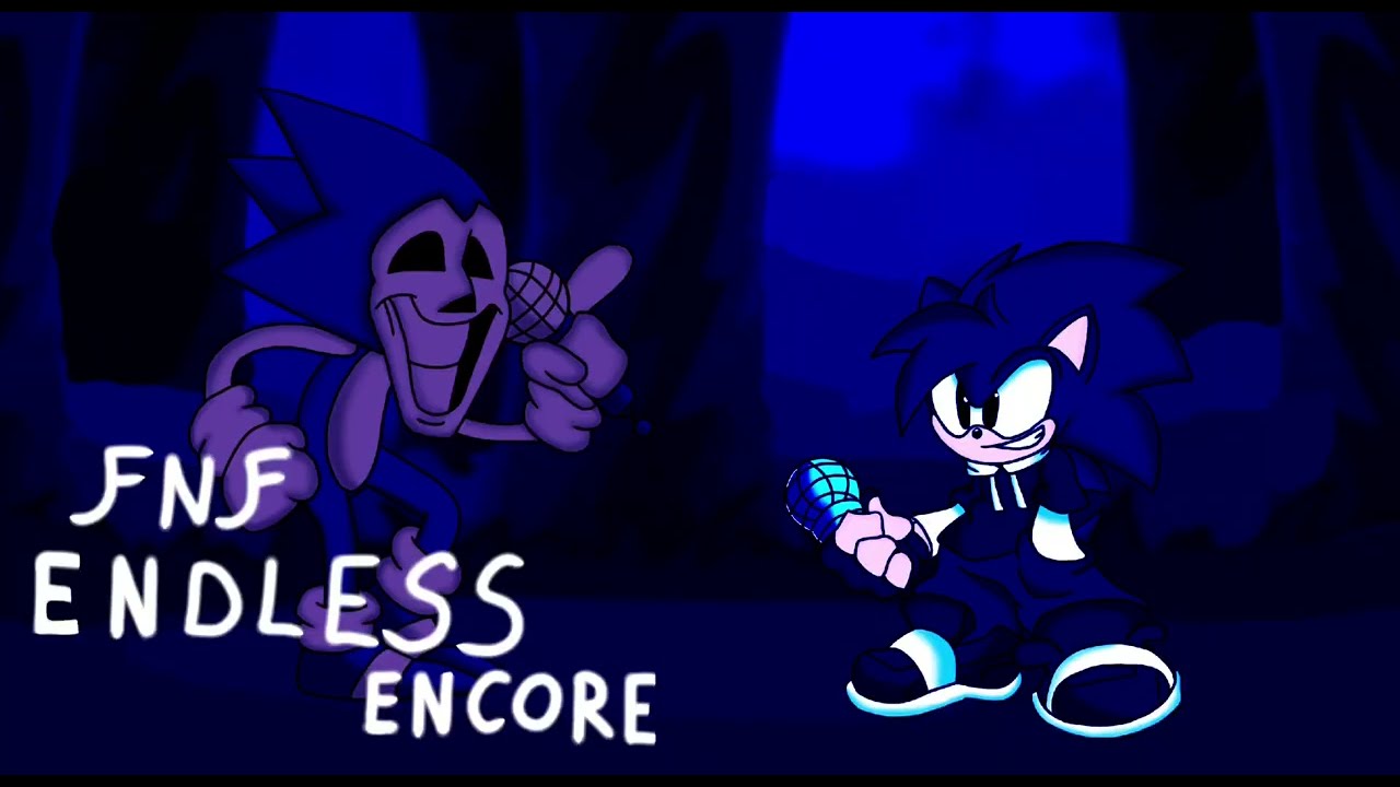 Fnf endless encore:vs Majin sonic by kaito-vn. - YouTube