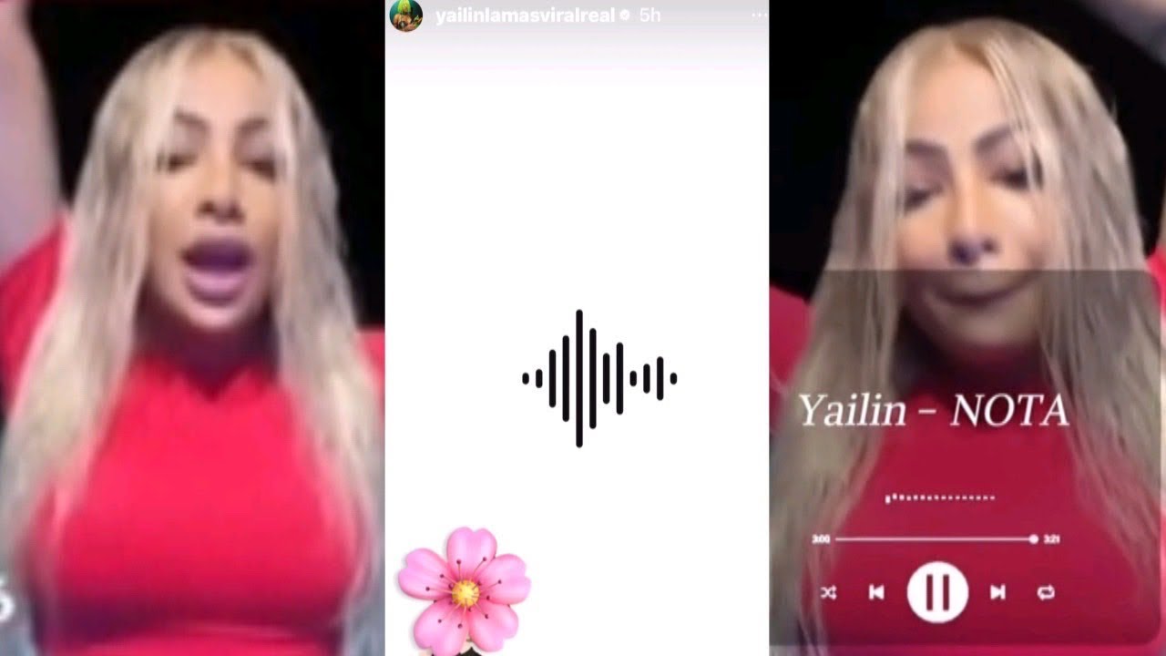 YAILIN Bailando su nueva canción 😳 YAILIN sorprende A Todos con nueva ...