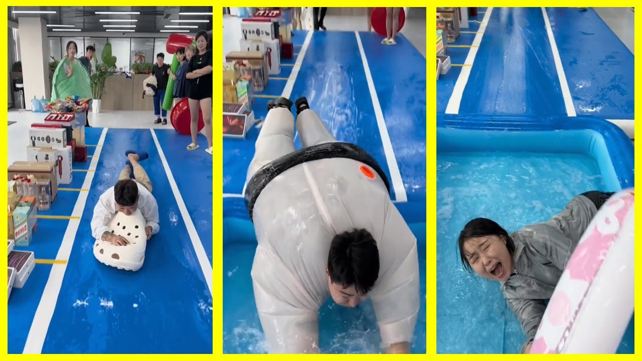 Rolling Around Challenge This is too Much Fun to Get Rewards | Laughing ...