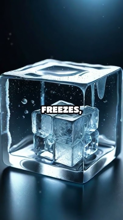 Why Do Ice Cubes Float? 🧊 The Cool Science Explained! - YouTube