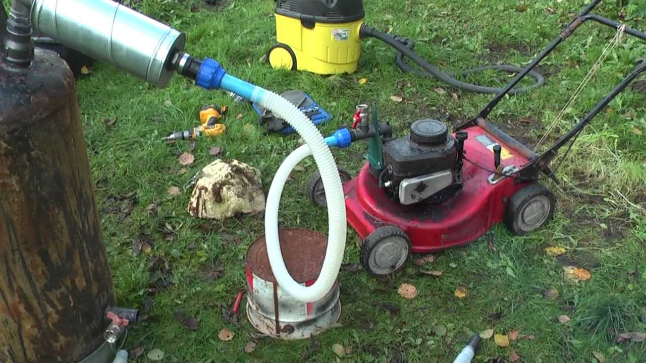 Simple charcoal gasifier Part 2 - YouTube