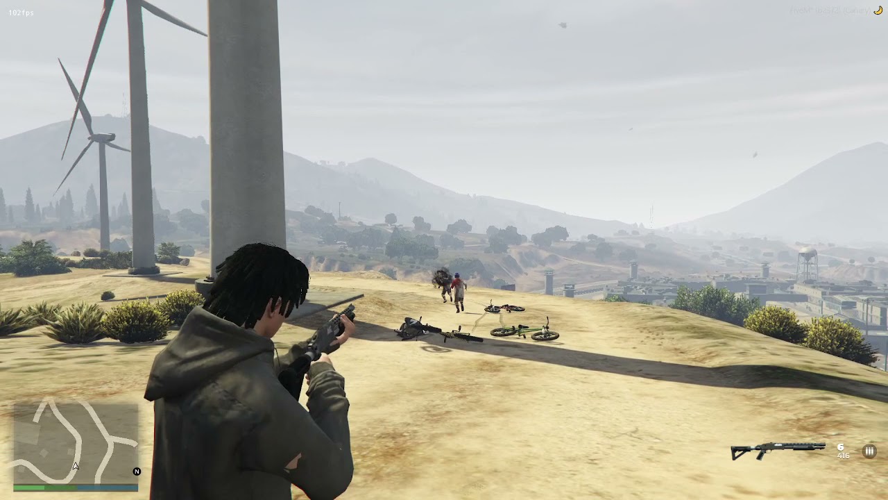 Armer - FiveM GTA5 || Weapon hud low loop show case. - YouTube