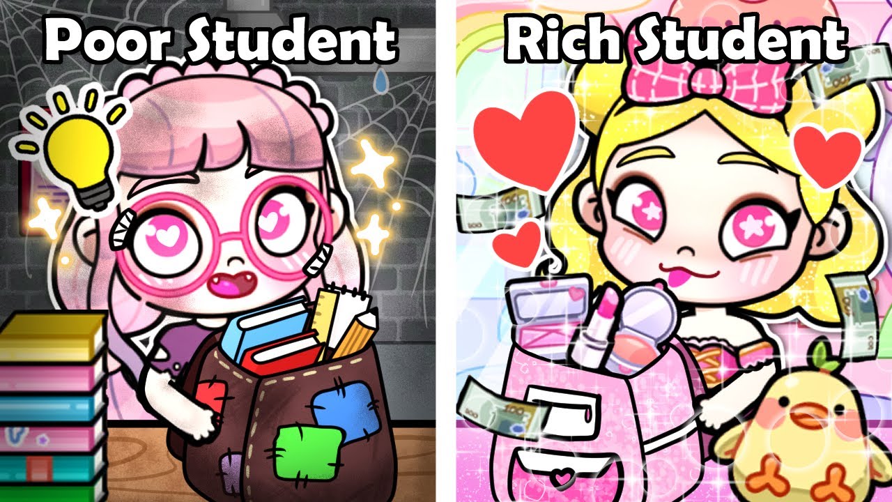 POOR Student vs RICH Student: Who Will Win The BIG SCHOOL CHALLENGE? 🎒📚 ...