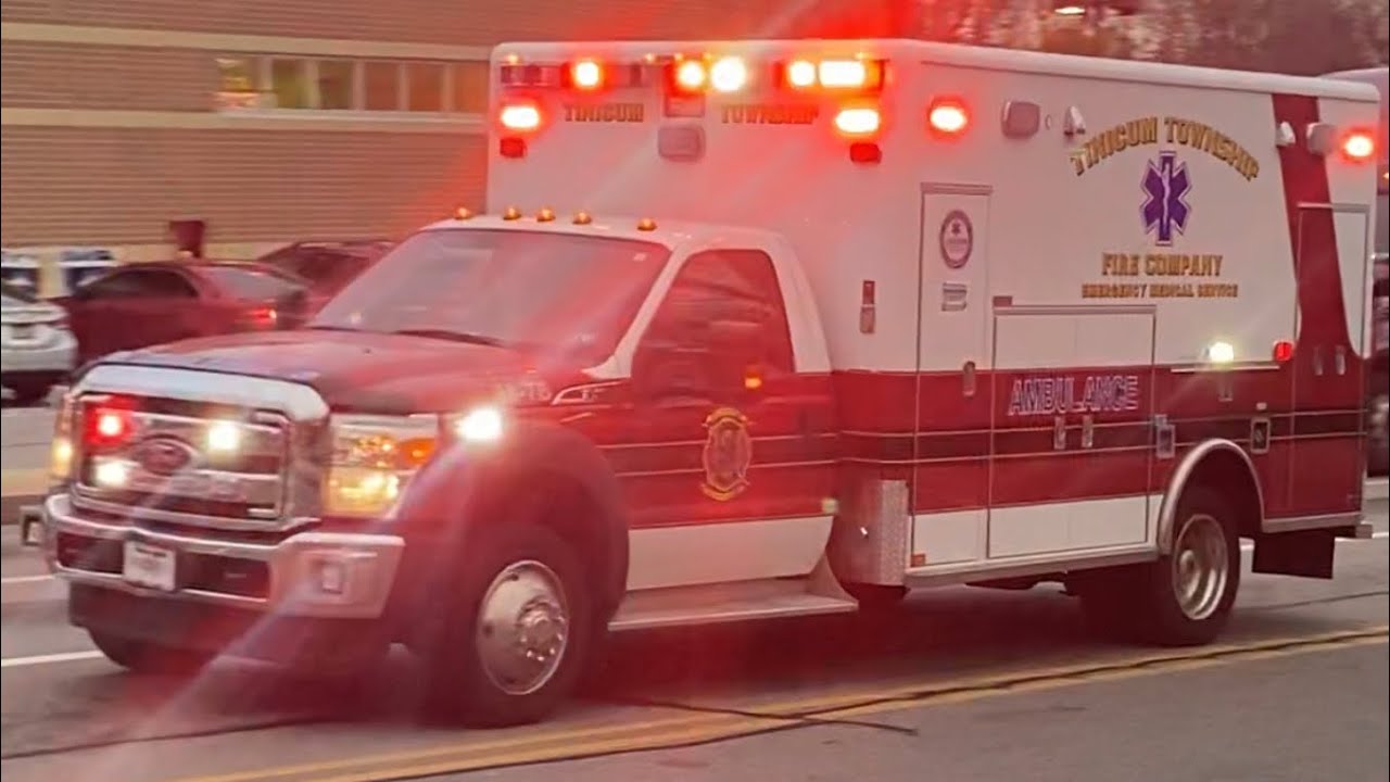 Crozer Health EMS Medic 100D & Tinicum Township Fire Company Ambulance ...