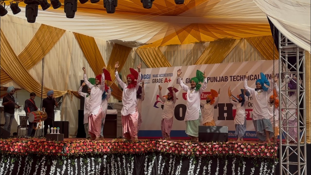 GNE COLLEGE JHOOMAR IN YOUTH FEST 2024 - YouTube