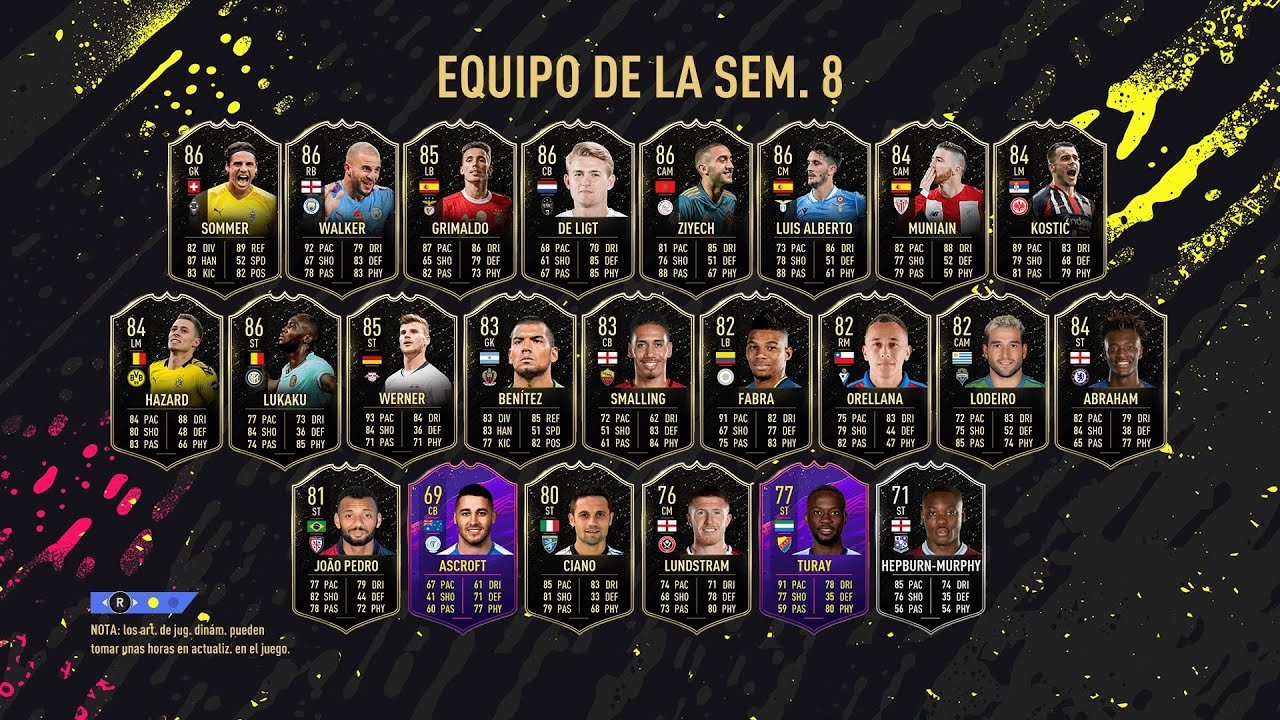 TOTW 8 Review - FIFA 20 - YouTube