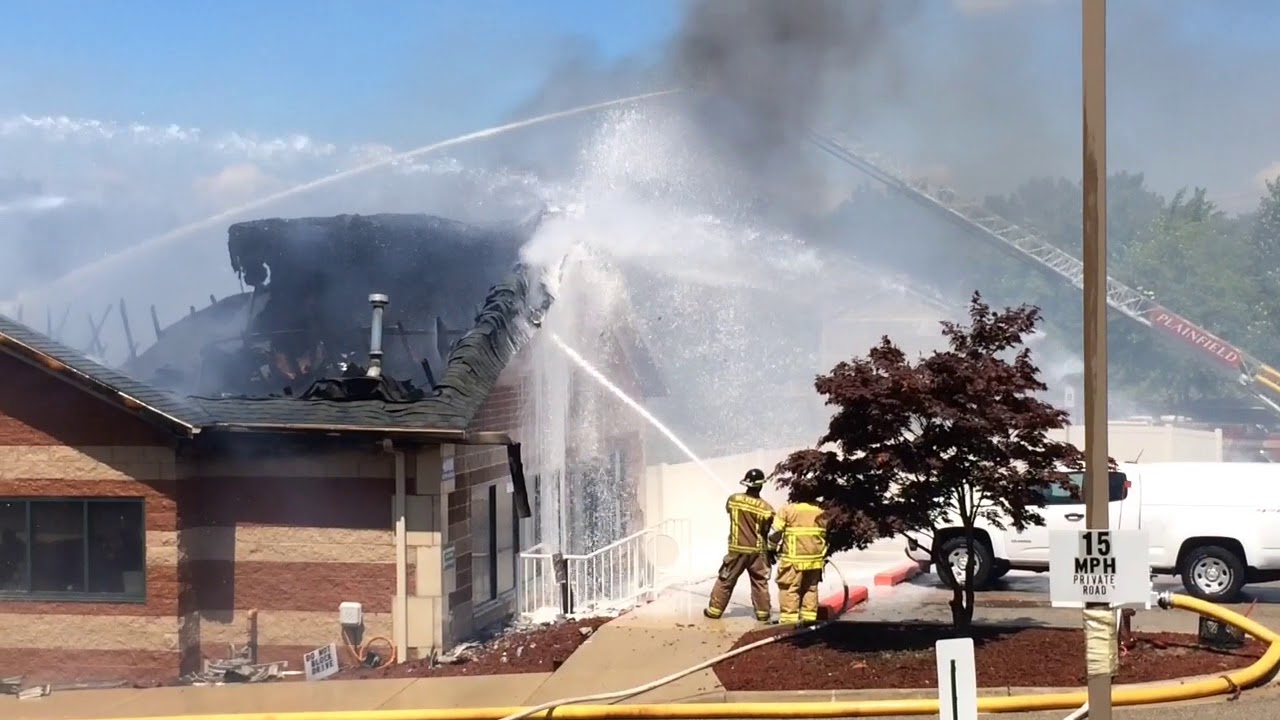 National Storage Center fire - YouTube