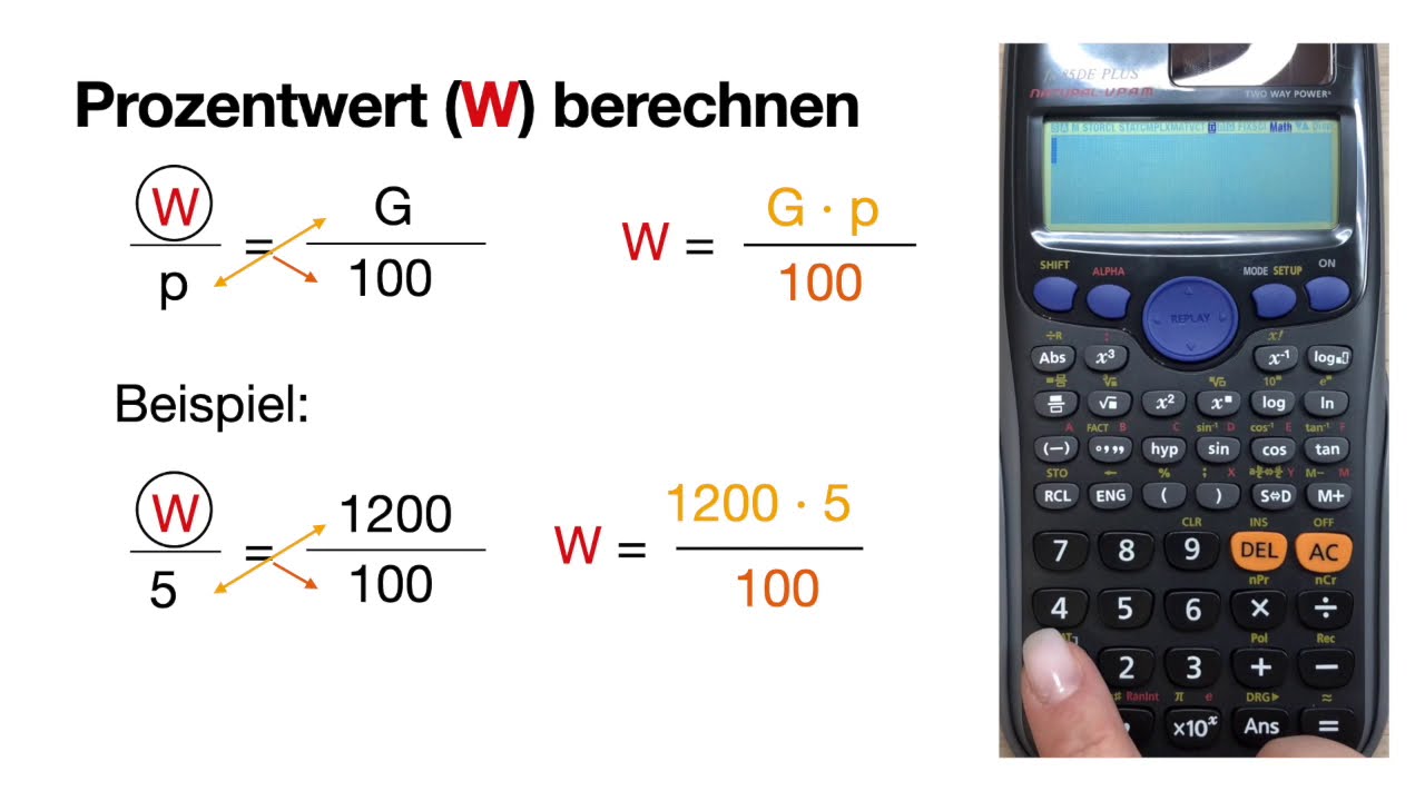 Grundwert Prozentwert Und Prozentsatz Mit Der Grundgleichung Berechnen