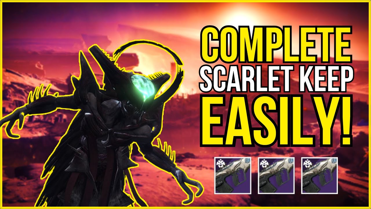 How To Make SCARLET KEEP Even EASIER! | Destiny 2 - YouTube
