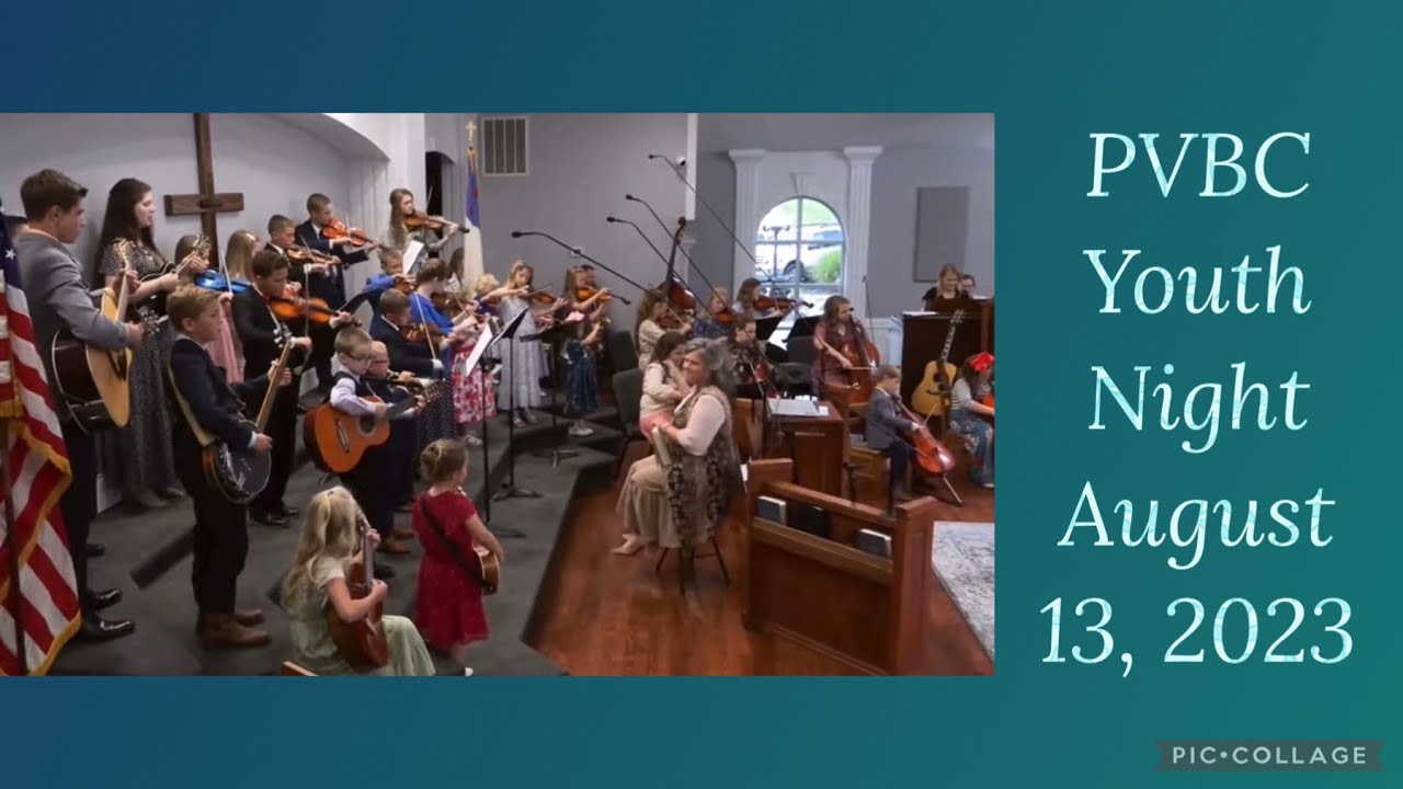 PVBC Youth Night ~ August 13, 2023 - YouTube