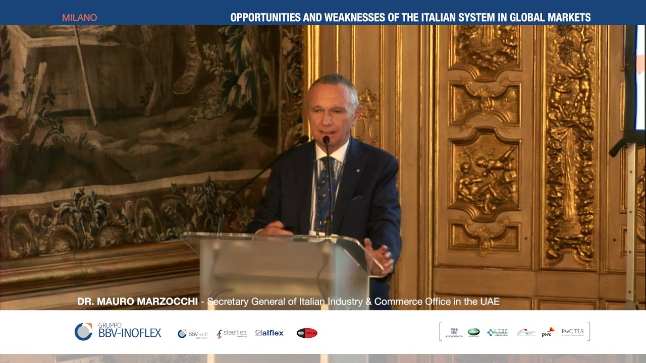 Dr. Mauro Marzocchi - Secretary General of Italian Industry & Commerce ...