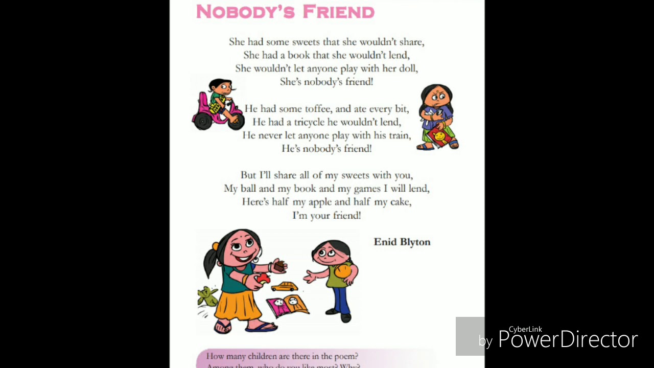 Std3 English Poem Nobody s Friend By Enid Blyton YouTube std3-english-poem-nobody-s-friend-by-enid-blyton-youtube
