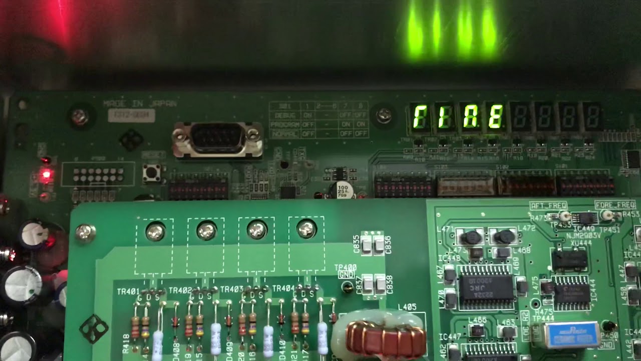 JRC SPEED LOG - YouTube