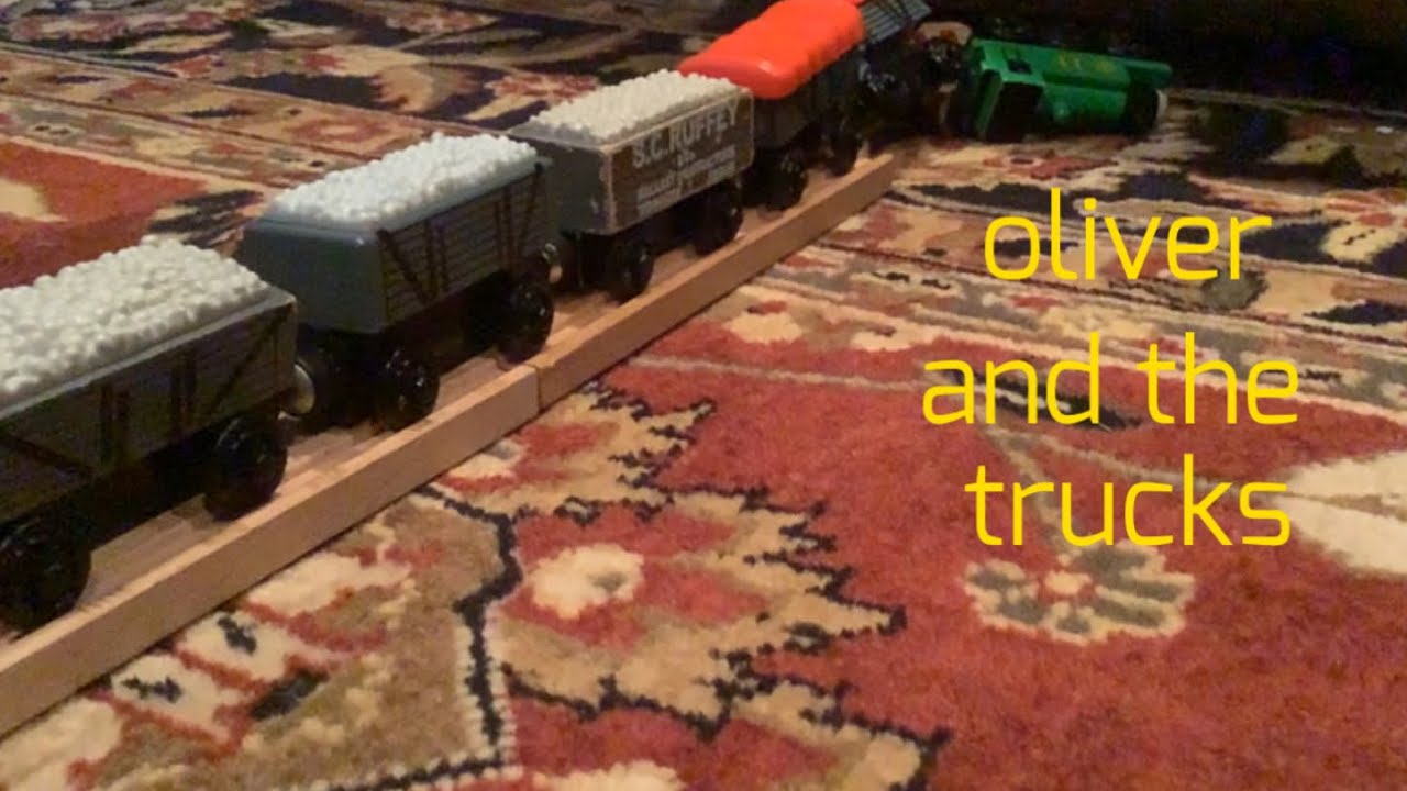 Thomas and friends b roll and slow motion crashes #3 Oliver and the ...