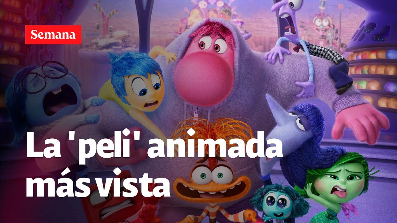 Intensamente 2 es la película animada MÁS VISTA de la historia - YouTube