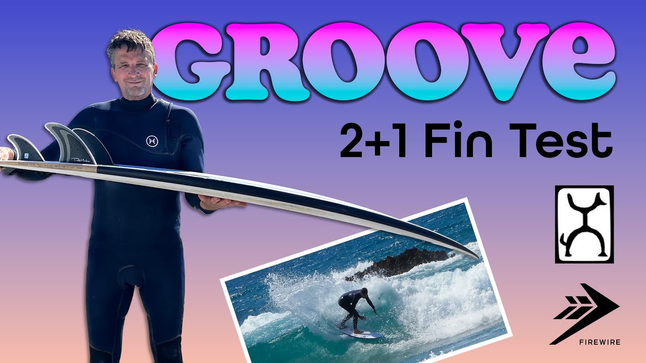 Machado Groove Surfboard with 2+1 Fin Setup | Small Wave Test with Rob ...