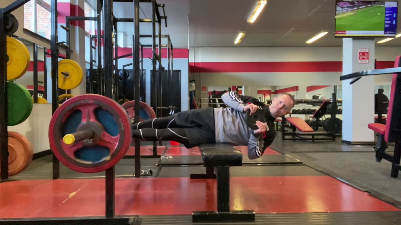 Bosch Lateral Iso Hold With Plate Push Overhead & Chest Combo - YouTube