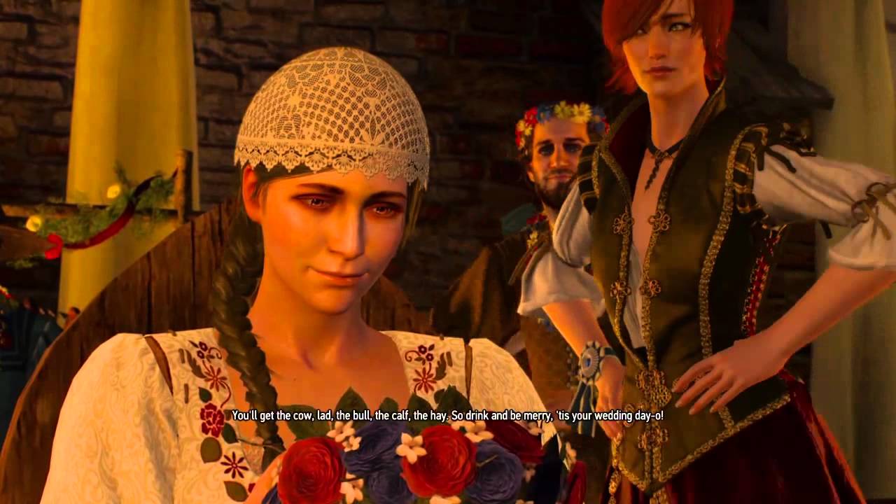 The Witcher 3 - Wedding capping - YouTube
