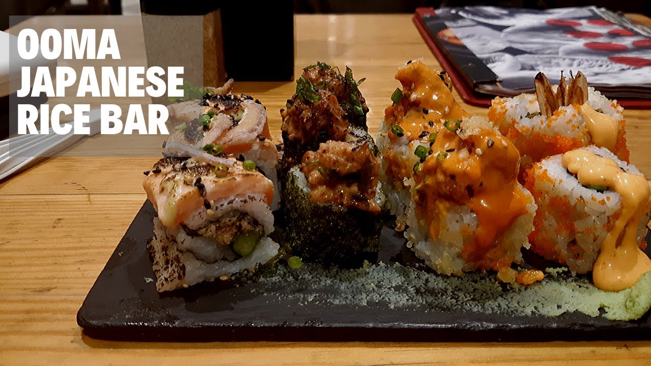 Ooma Japanese Rice Bar - YouTube