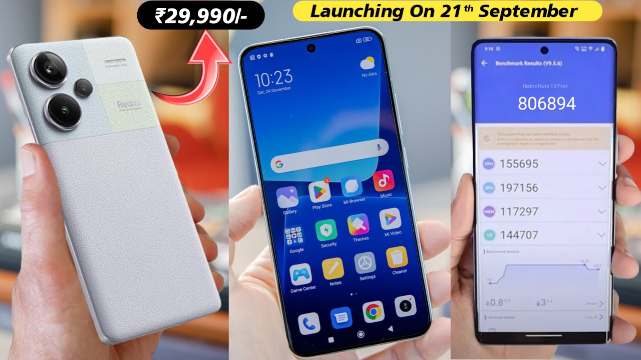 Redmi Note 13 Pro Plus - First Look | Specs | Price in india | Redmi ...