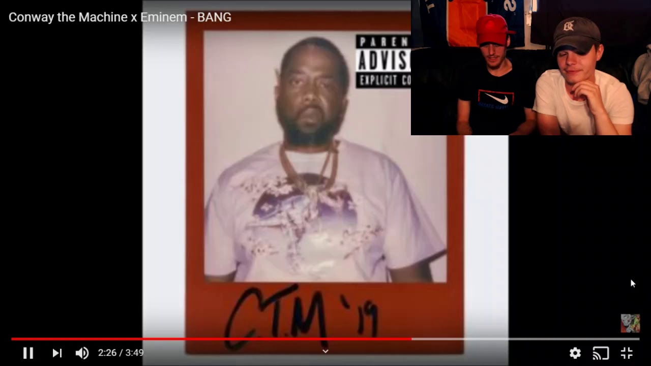 EMINEM'S FLOW IS INSANE!!! Conway the Machine x Eminem - Bang FIRST ...