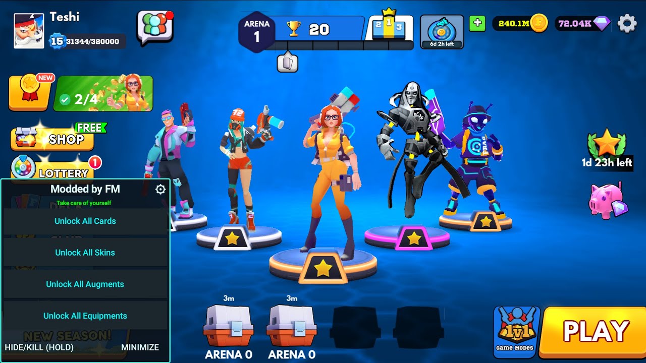 FRAG PRO SHOOTER MOD MENU - V3.22.0 - YouTube