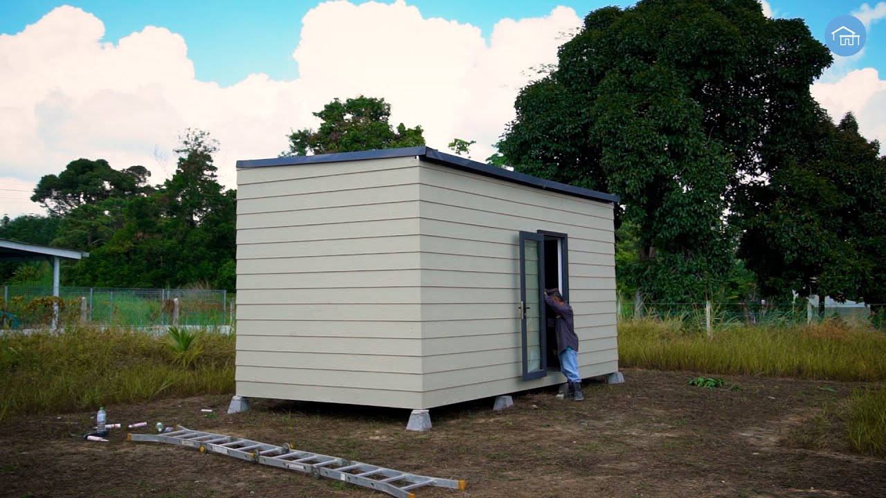 Tiny House Delivery | Rumah Comel by Solid Horizon - YouTube
