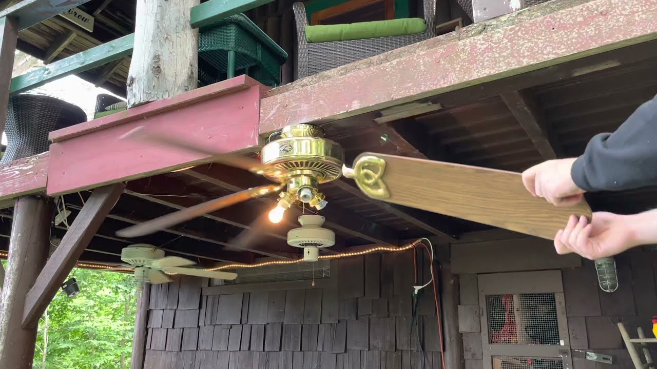 Ceiling Fan Destruction #14 - YouTube