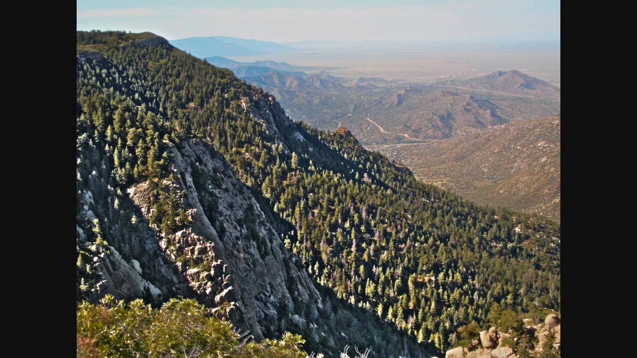 Hiking up South Sandia Peak - YouTube