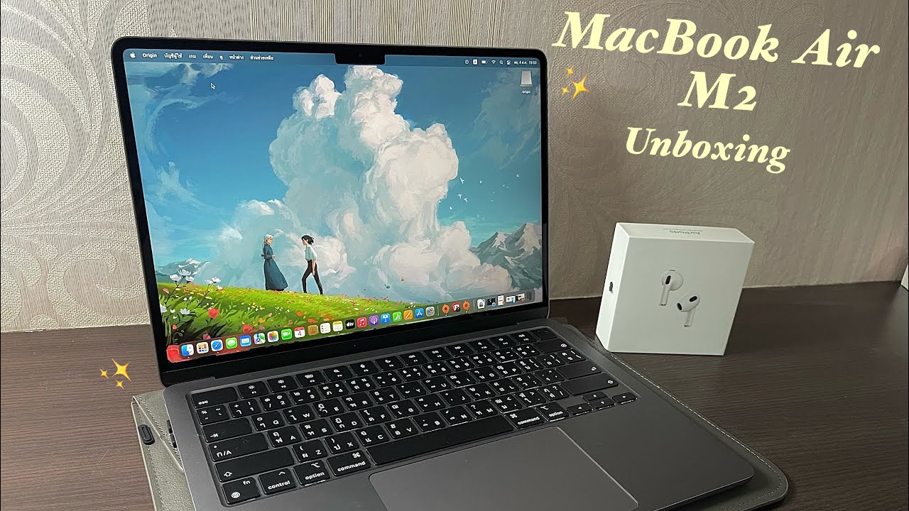 MacBook Air M2 (Space Grey , 512 GB) Unboxing 📦 | Aclare fondue - YouTube