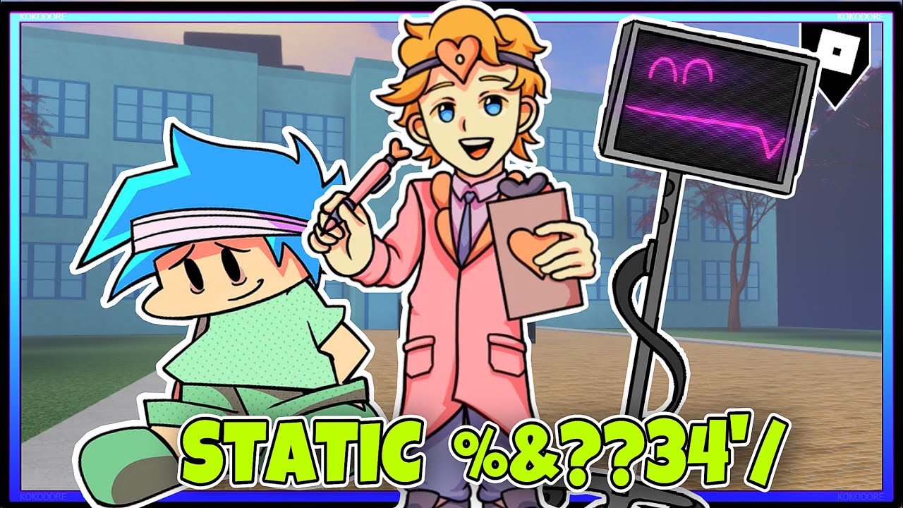 How to get “STATIC %&??34'/“ BADGE + STATIC MEMORIES SKIN/MORPH in FNF ...