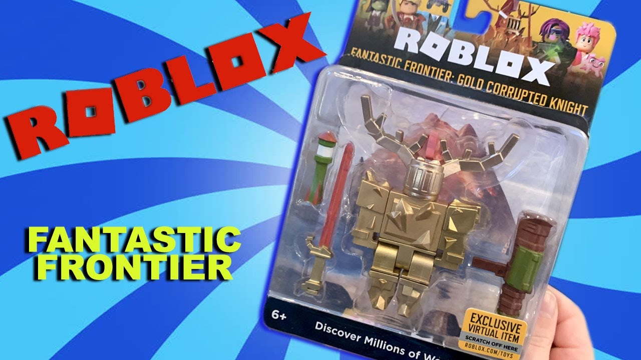 ROBLOX Gold Corrupted Knight - UNBOXING - YouTube