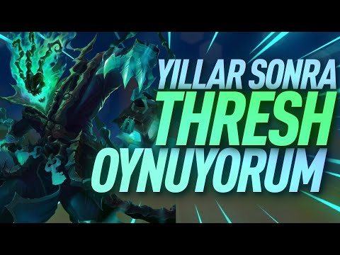 LoL : ELMAS DERECELİDE THRESH ALDIM - ÇOK RİSKLİ OLDU!! 1 ÜNLEM BİR