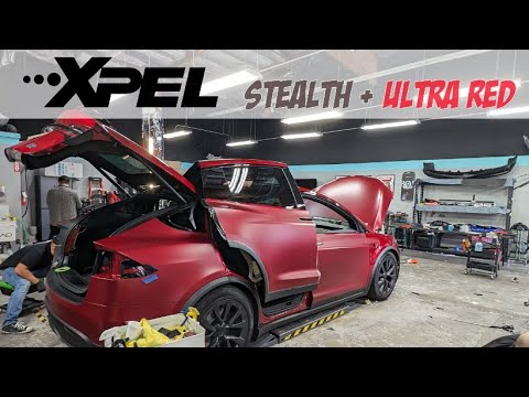 Model X Gets XPel Stealth PPF - YouTube