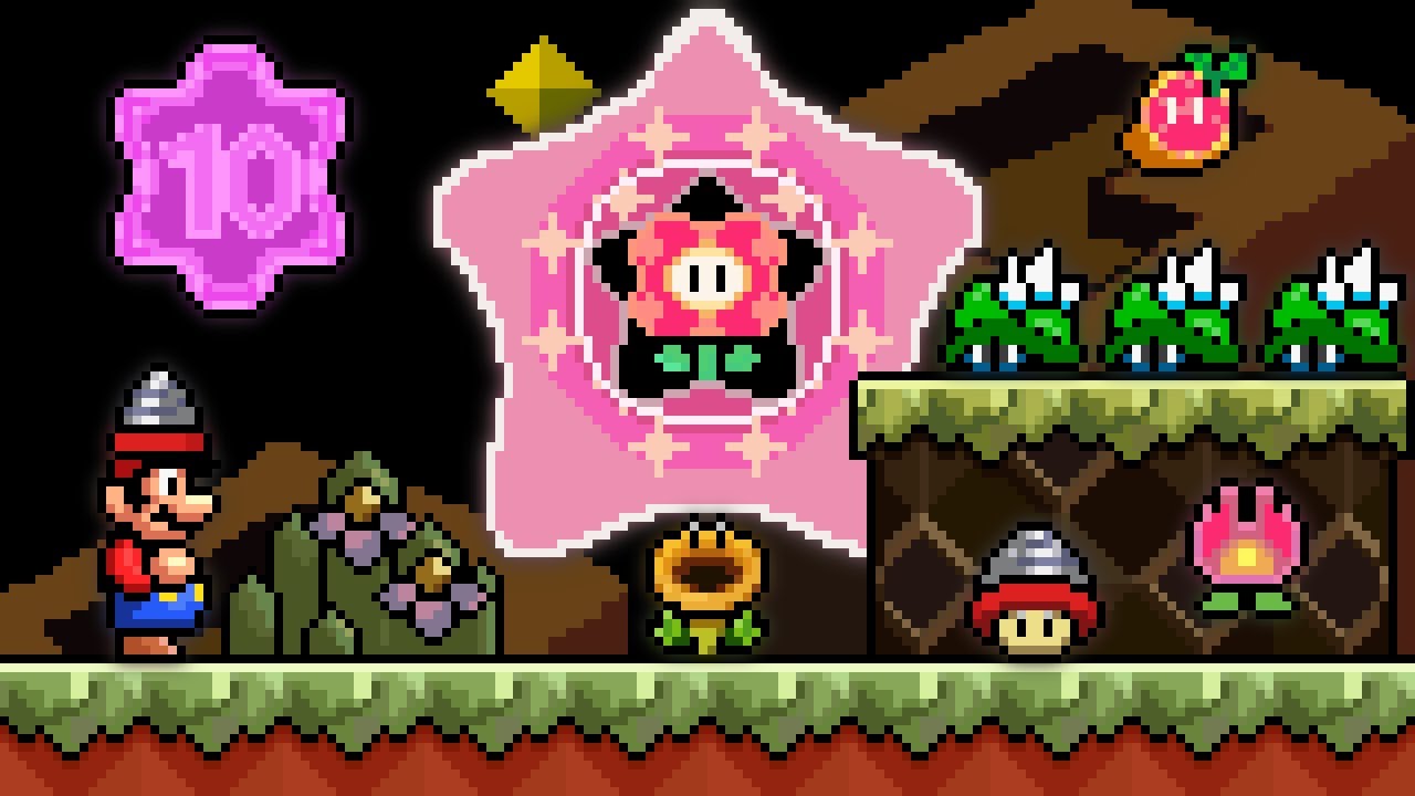 Super Mario Bros. Wonder Remade in Super Mario Bros. X (SMBX 2.0 ...