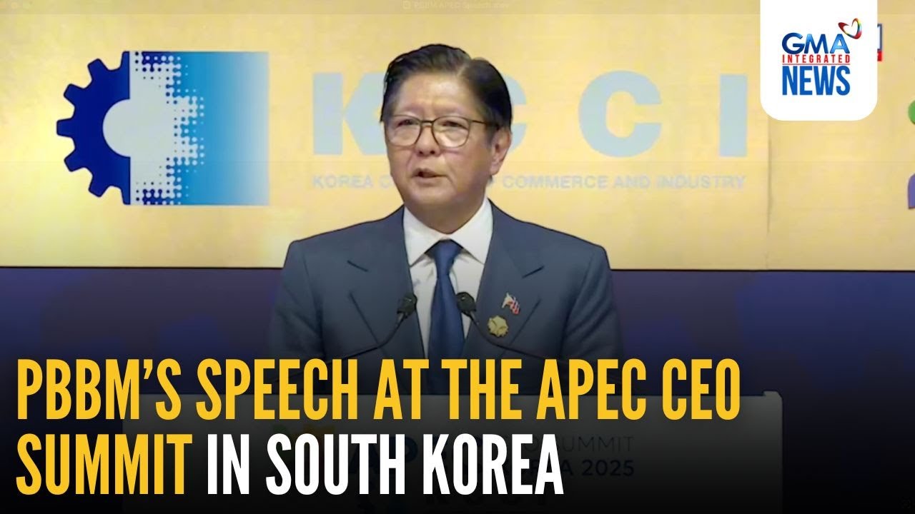 PBBM's speech at the APEC CEO Summit in South Korea | GMA Integrated ...