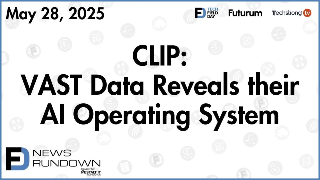 VAST Data Reveals Their AI Operating System - YouTube