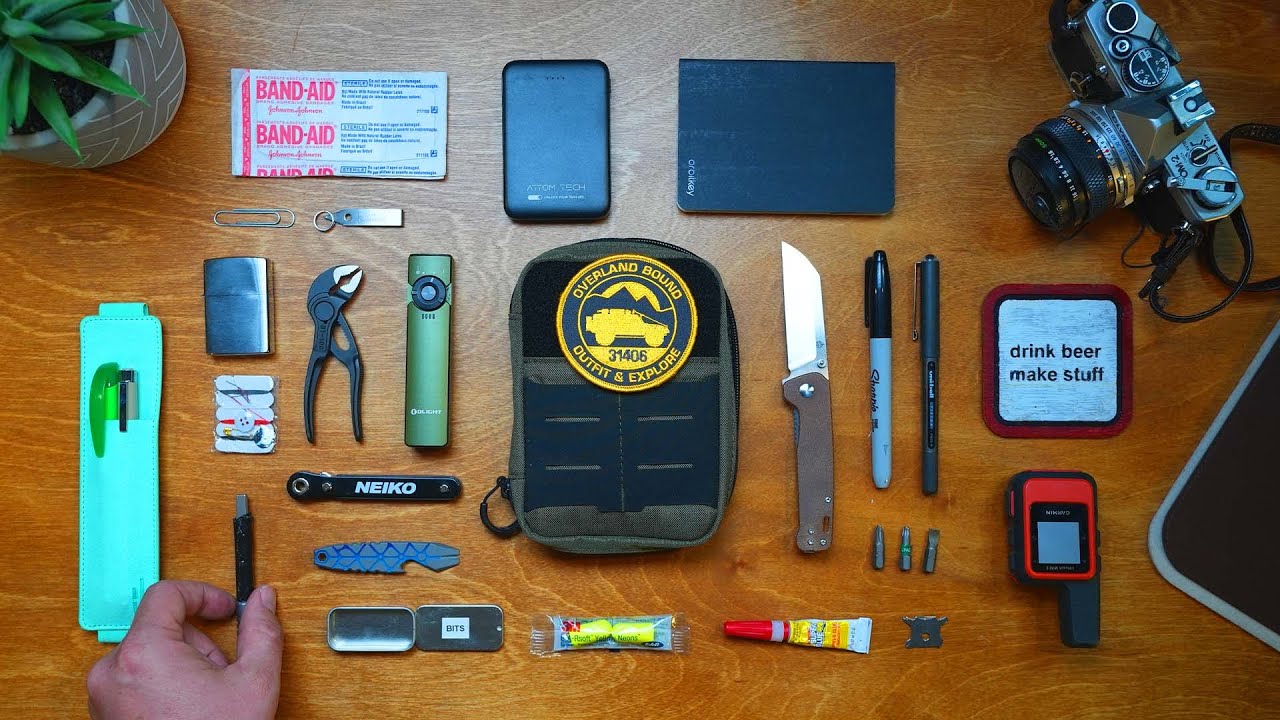 My 2023 EDC Travel Essentials Kit - YouTube