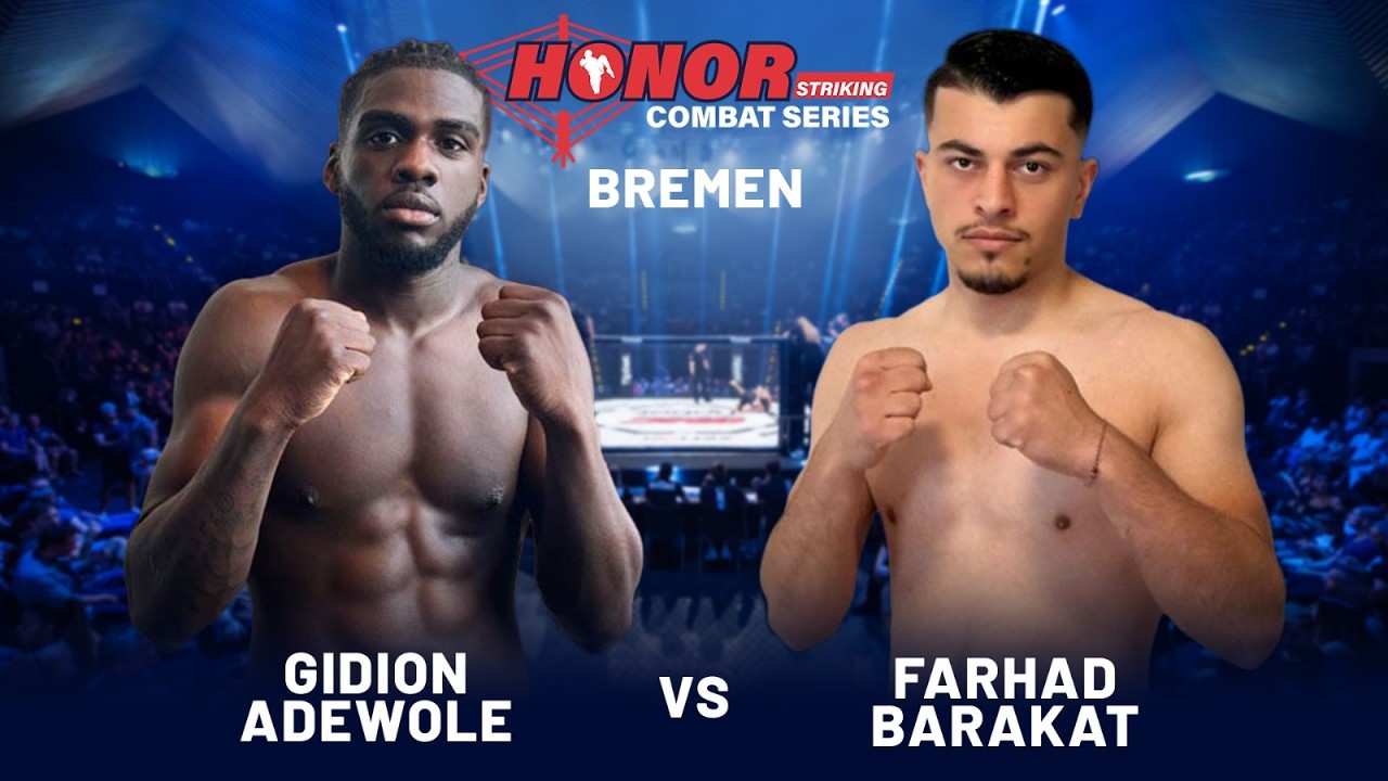 FREE FIGHT | Gidion Adewole vs Farhad Barakad | Honor Combat Series 4 ...