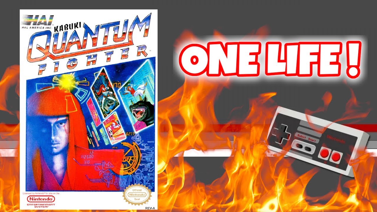 KABUKI Quantum Fighter 👊 ONE LIFE (NES) - YouTube